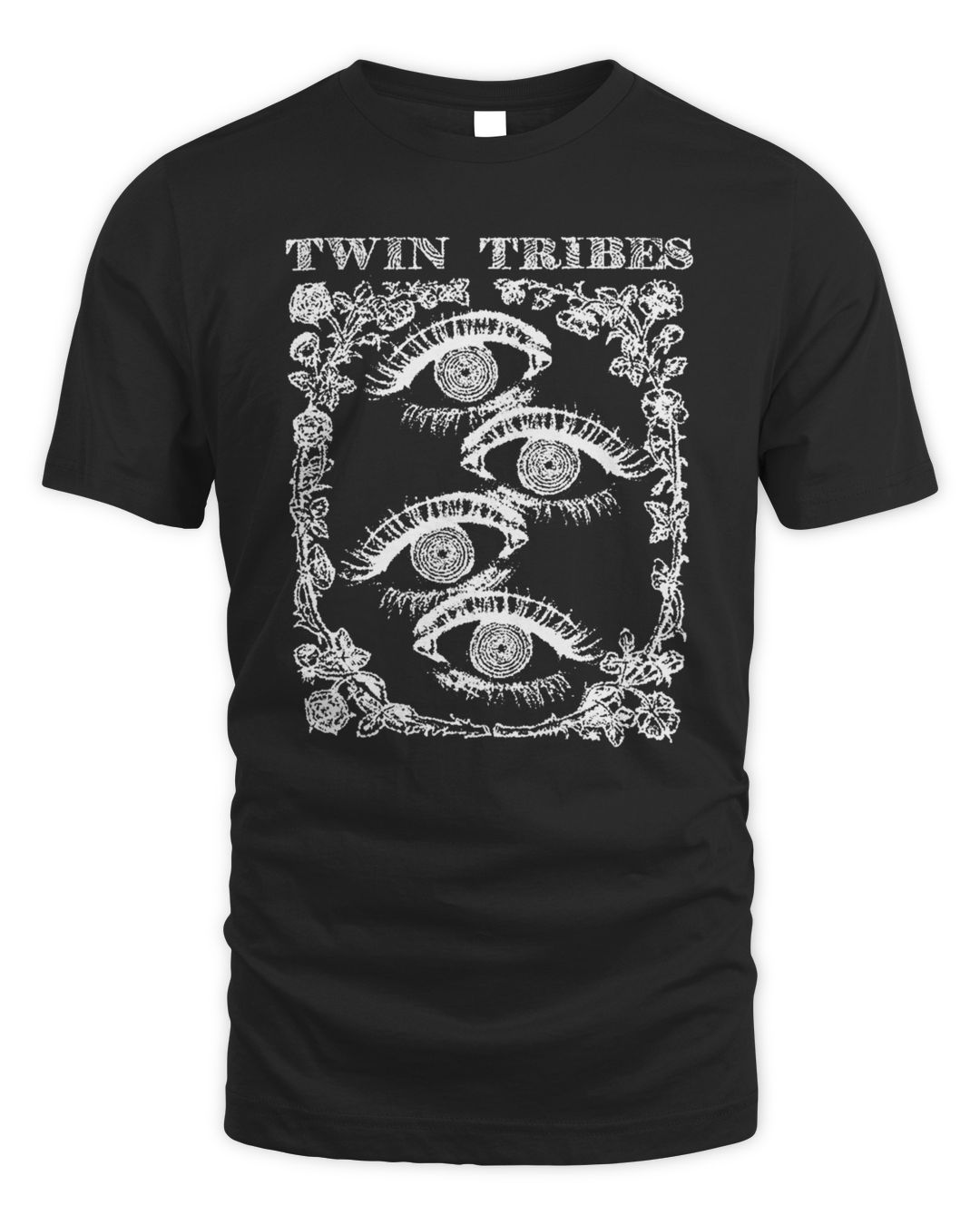 Twin Tribes Bandcamp Merch Twin Tribes Rose Eyes Tee