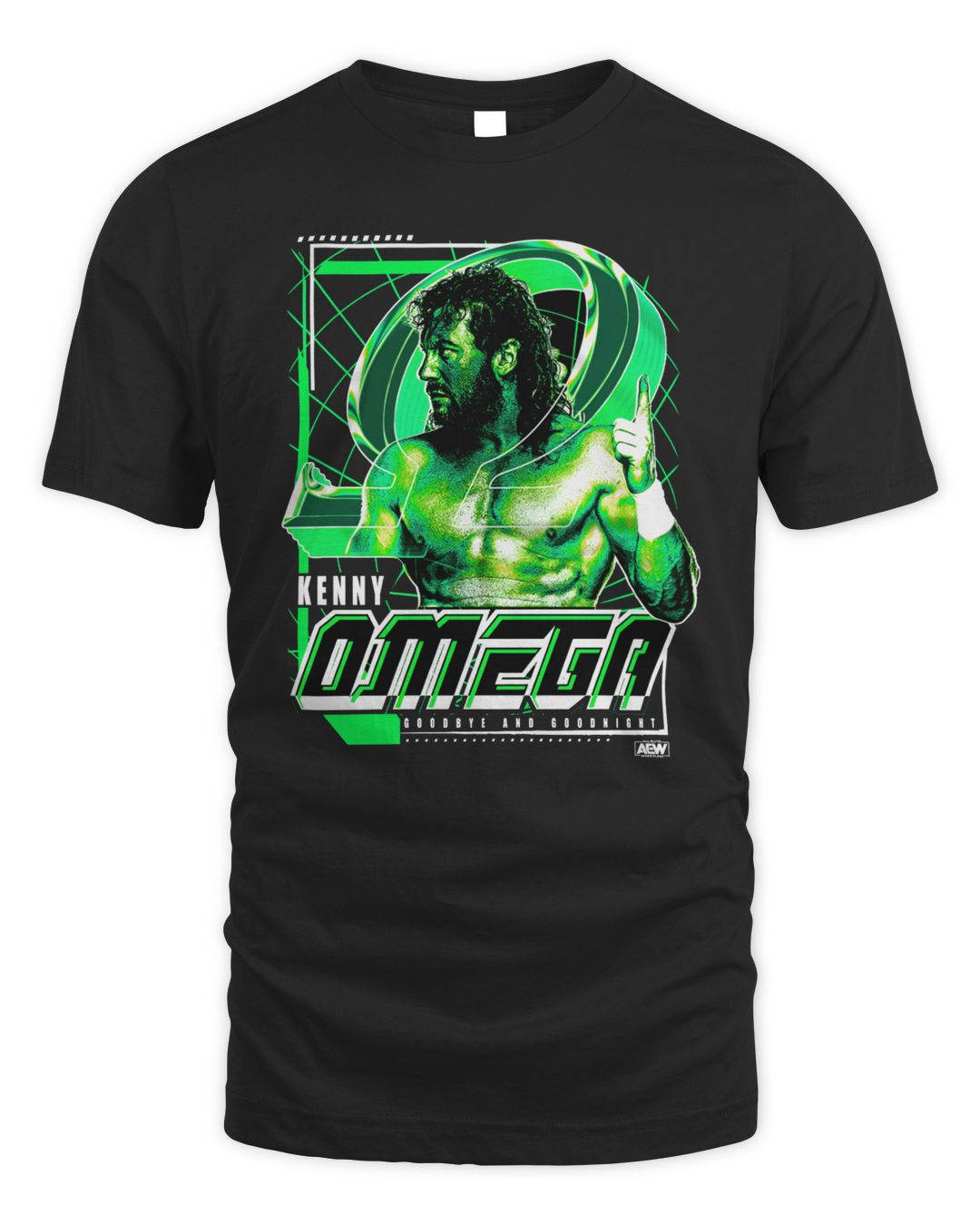 Aew Shop Kenny Omega Goodbye And Goodnight Tee Black