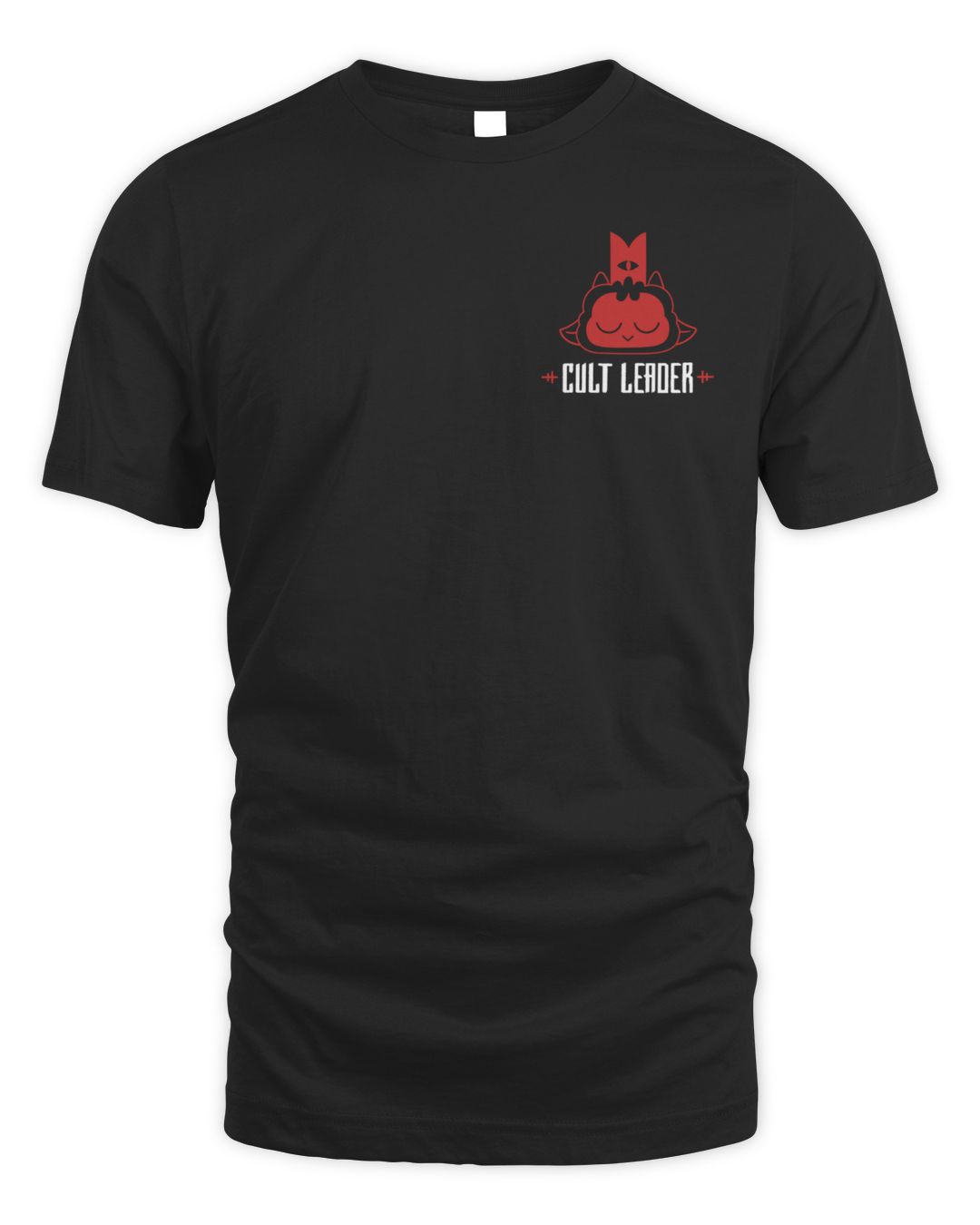 Devolver Digital Merch Cult Of The Lamb Cult Leader Shirt Black