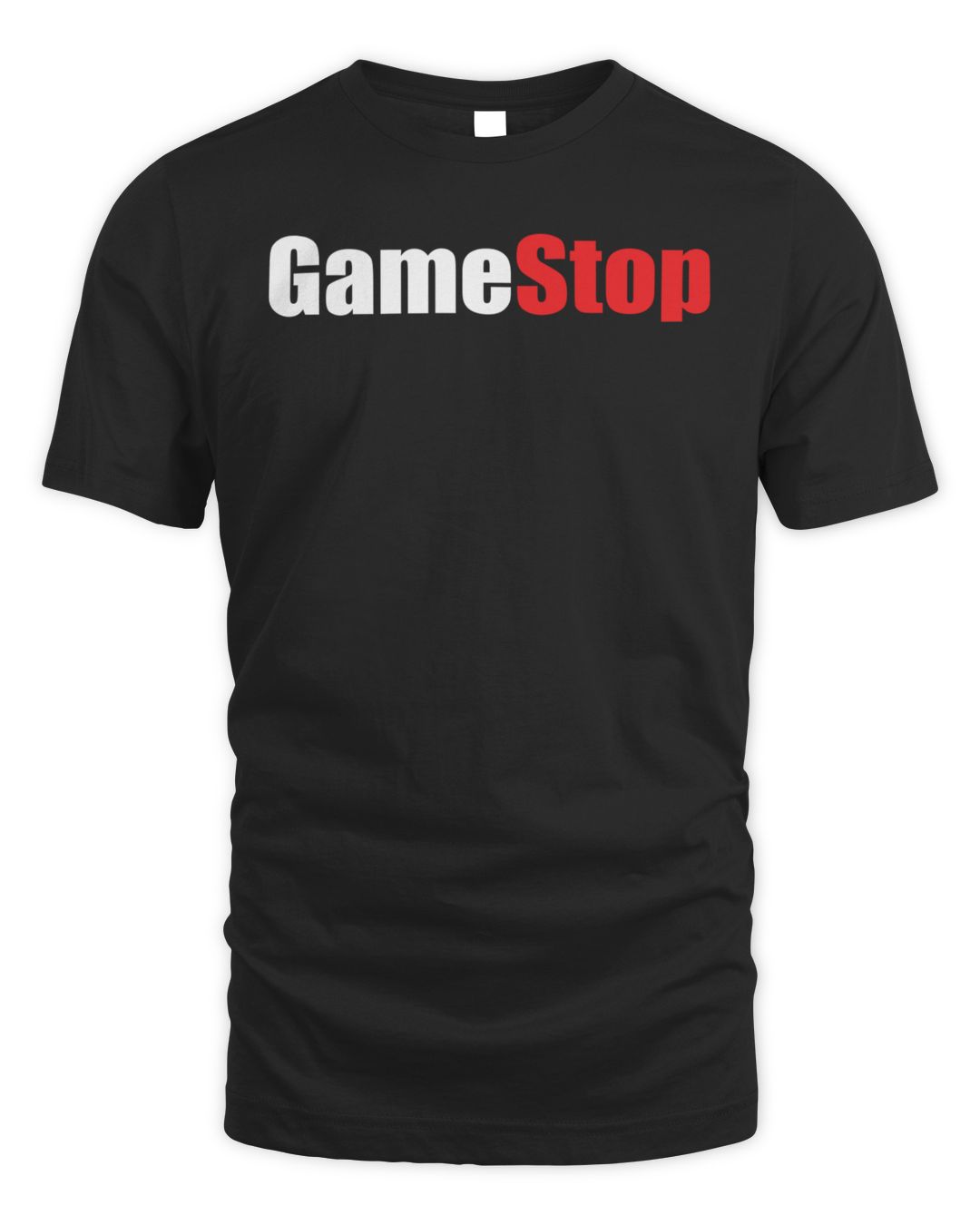 Official Gamestop Logo T Shirt Black