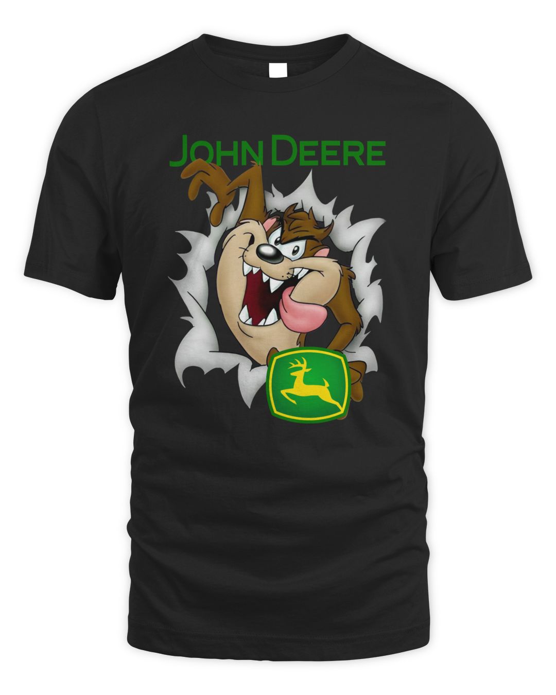 Official Hangry Tazz John Deere Logo Shirt Black