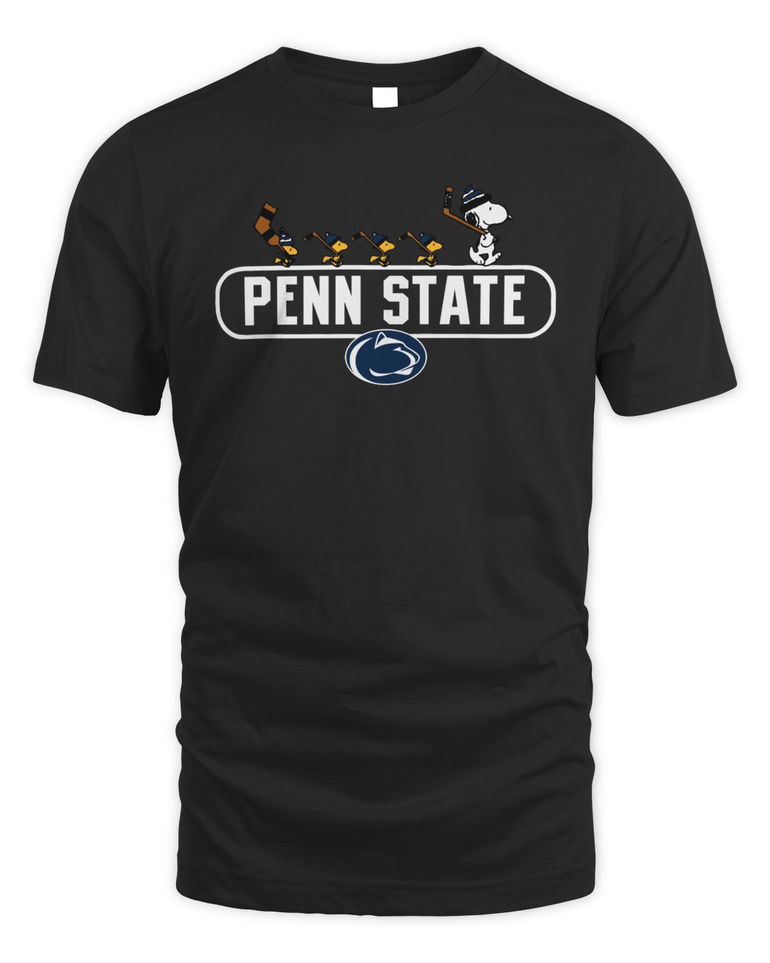 Peanuts X Penn State Snoopy's Hockey Team Tee Navy
