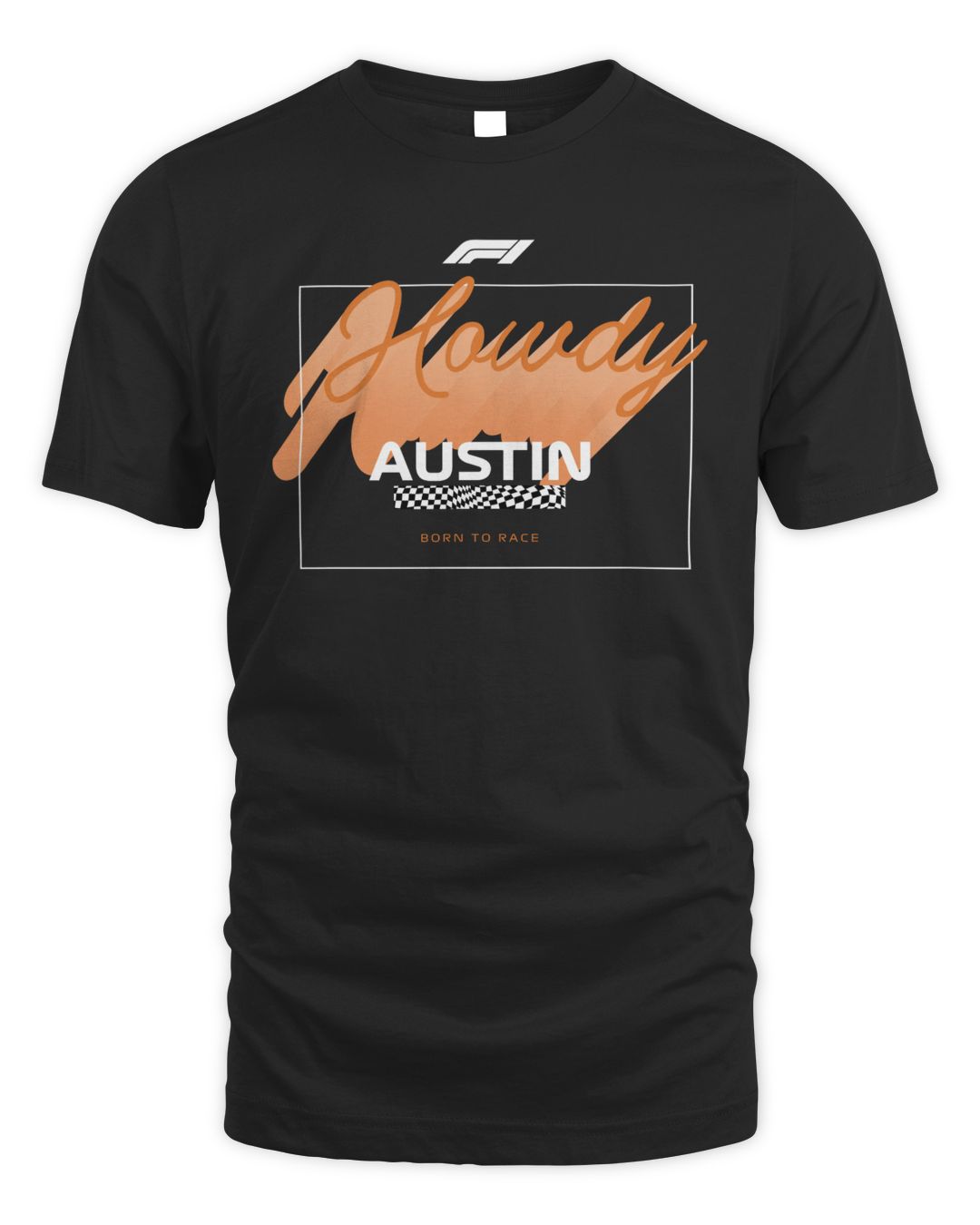 Formula 1 Austin Howdy Graphic Shirt Born To Race