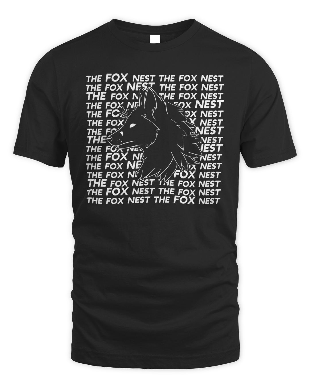 Max Fluffy The Fox Nest Logo Shirt Black