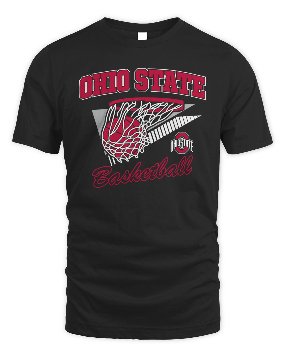 Ohio State Basketball Logo 2024 Tee Black