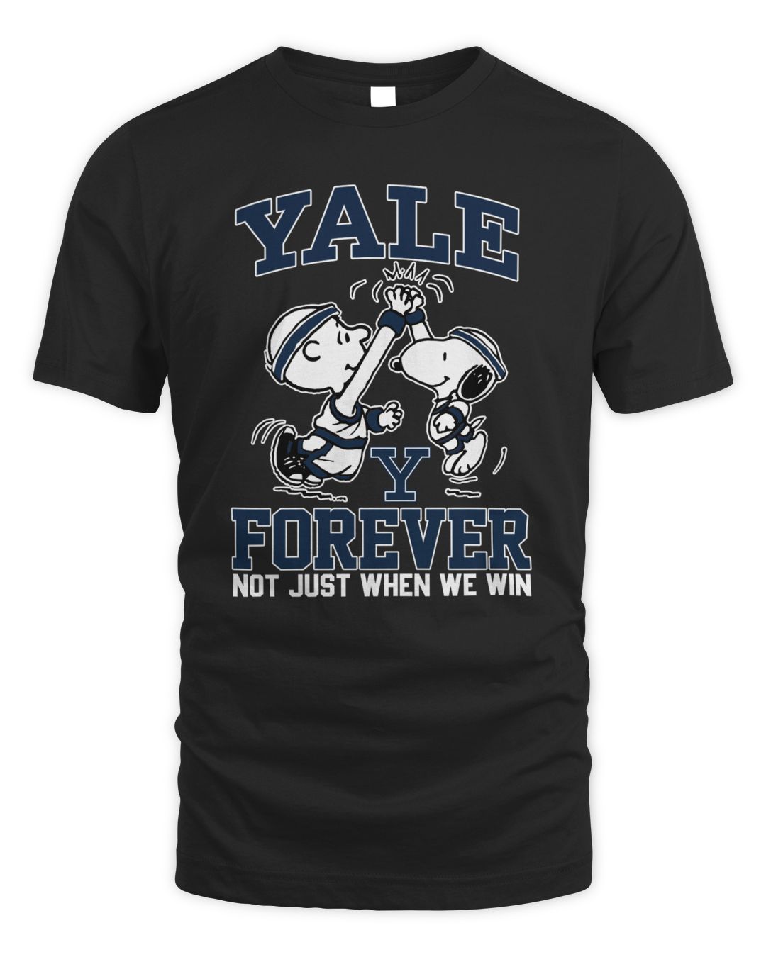 Official Snoopy High Five Charlie Brown Yale Bulldogs Basketball ...