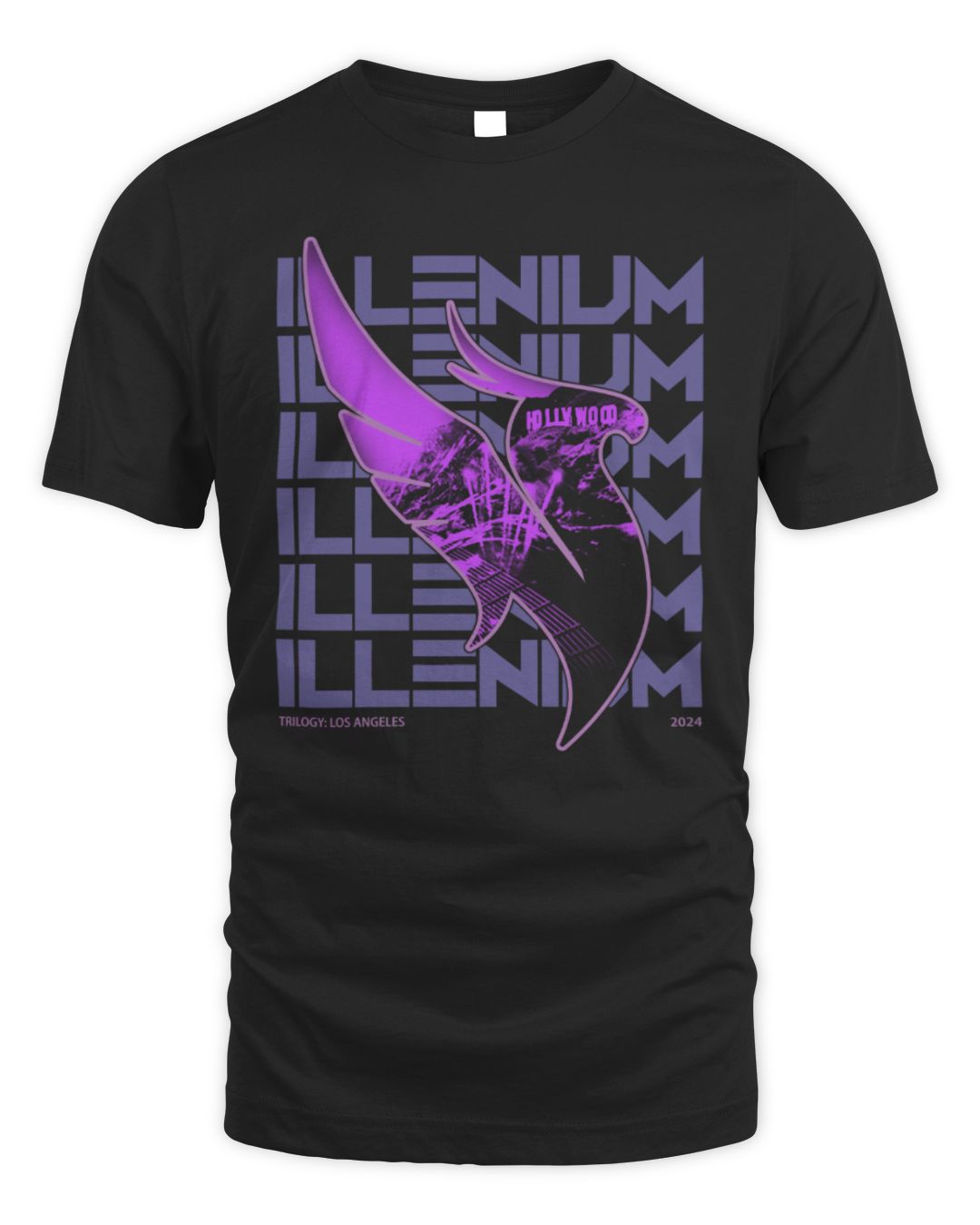 Illenium Trilogy Los Angeles Stacked 2024 Logo Shirt Hoodie