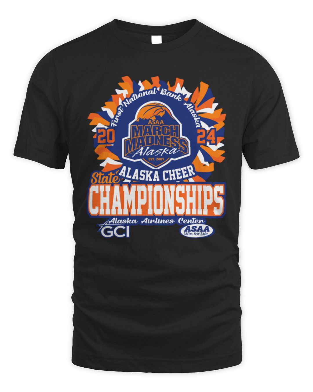 Official 2024 ASAA March Madness Alaska Cheer State Championships Logo ...