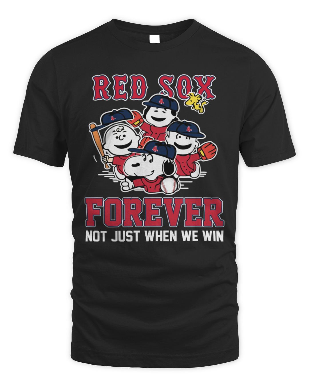 Official Boston Red Sox Forever Not Just When We Win Snoopy Charlie ...