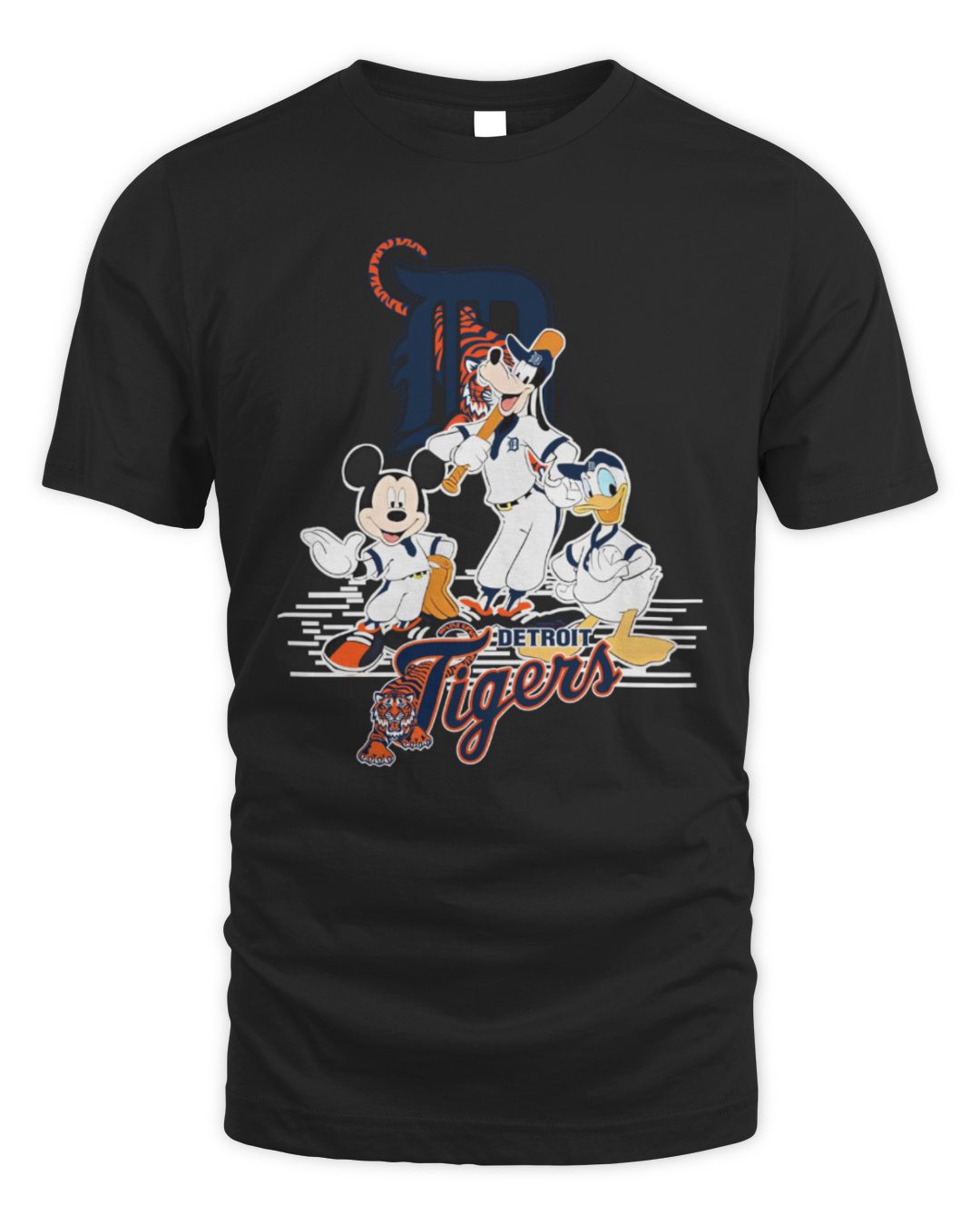 Official Detroit Tigers x Mickey Mouse x Donald Duck x Goofy Baseball ...