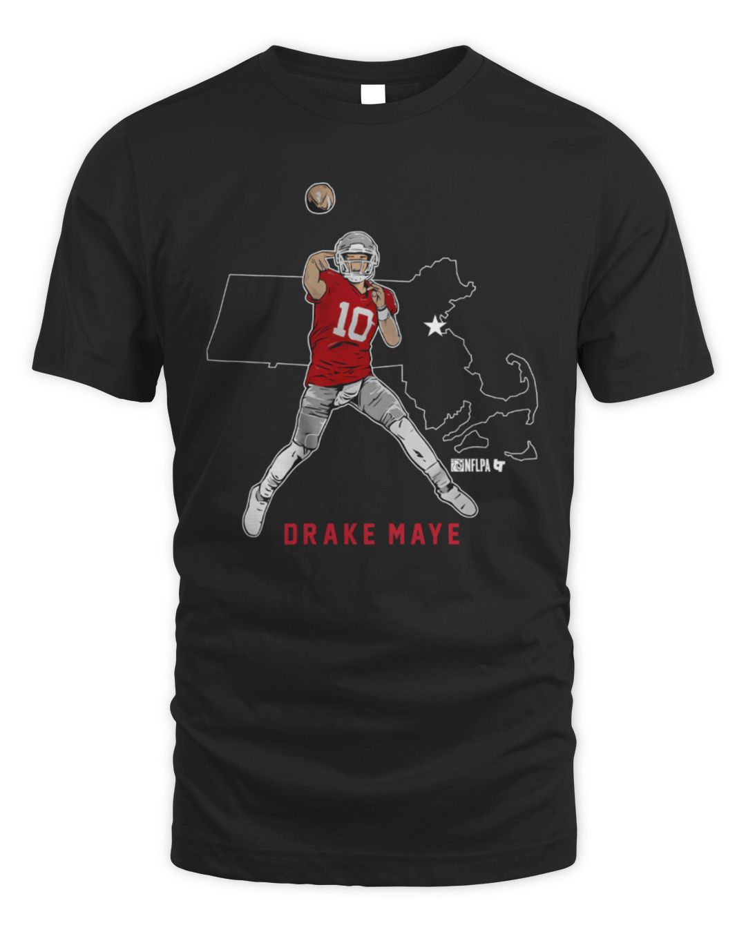 Official Drake Maye State Star #10 Hoodie