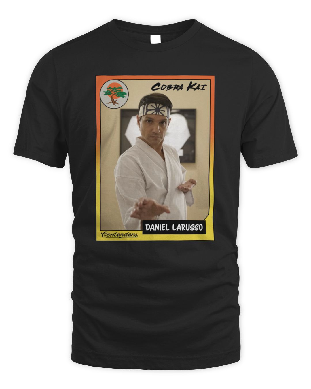 Contenders Clothing Cobra Kai Daniel Card Photo Shirt