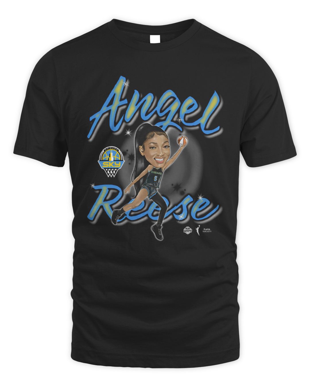 Playa Society Angel Reese Tee Chicago Sky