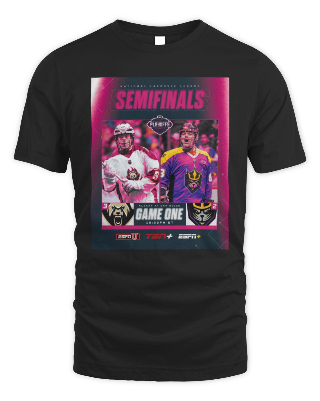 2024 NLL Playoffs Bracket Closer To The Cup Tee Poster