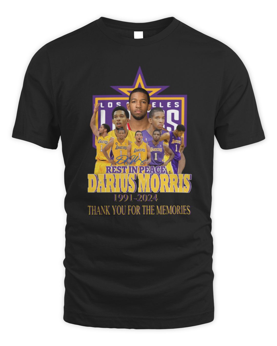 Rest In Peace Darius Morris 1991-2024 Thank You For The Memories Hoodie ...