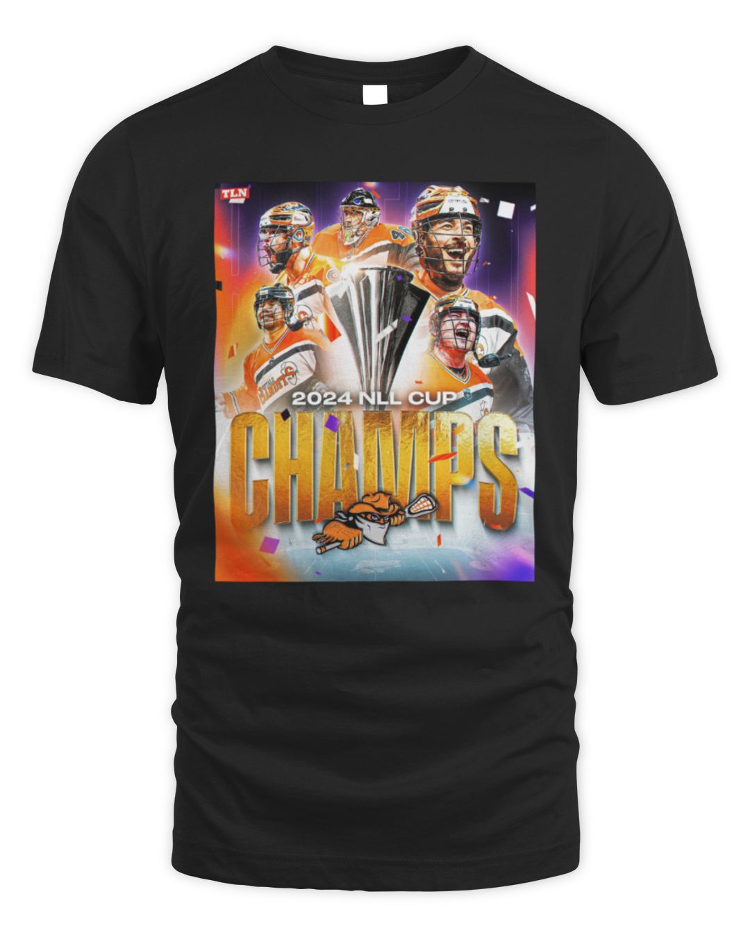 Buffalo Bandits NLL Cup Champions 2024 Back-to-Back Shirt Poster