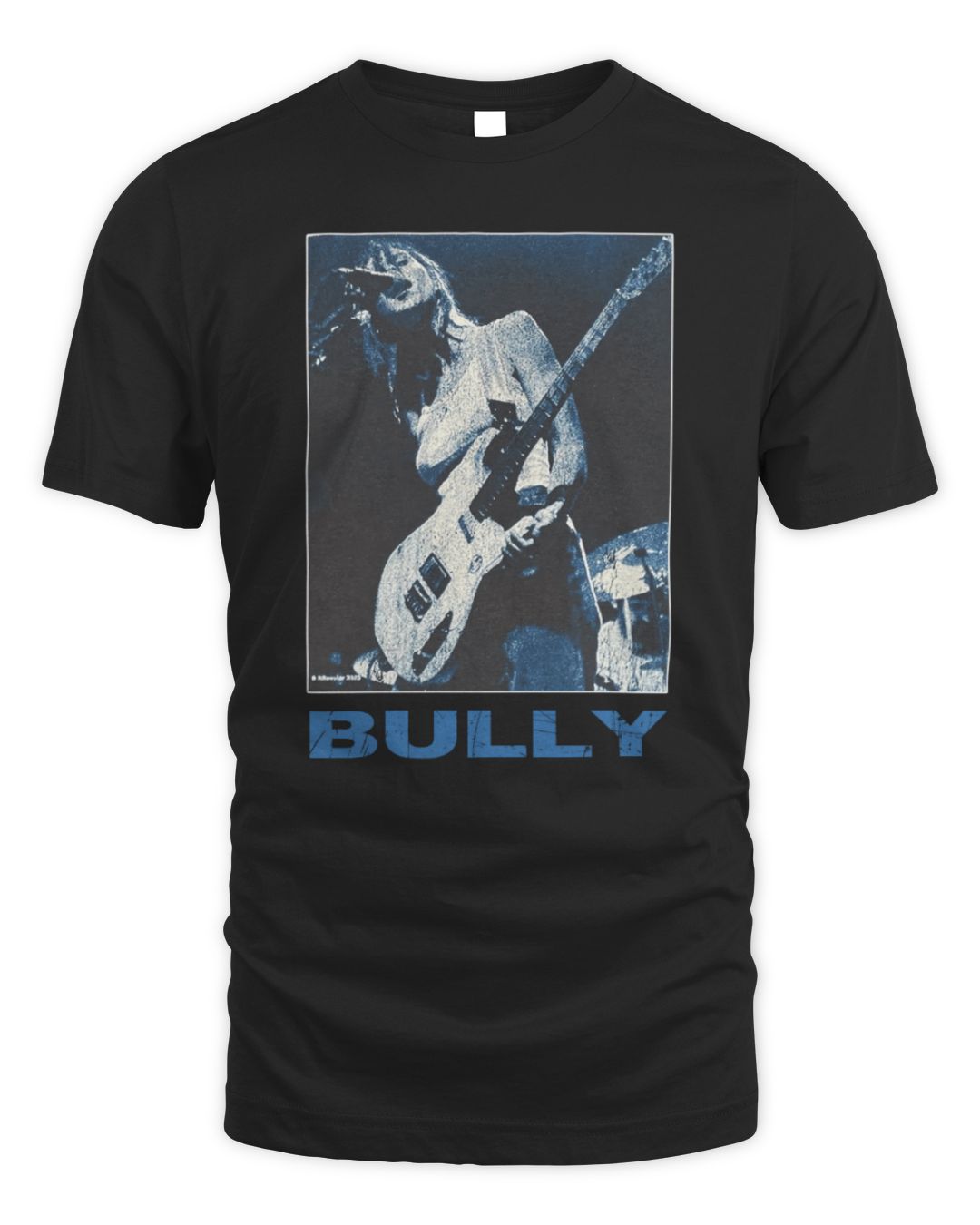 Bully Merch Vintage Tour T Shirt Black