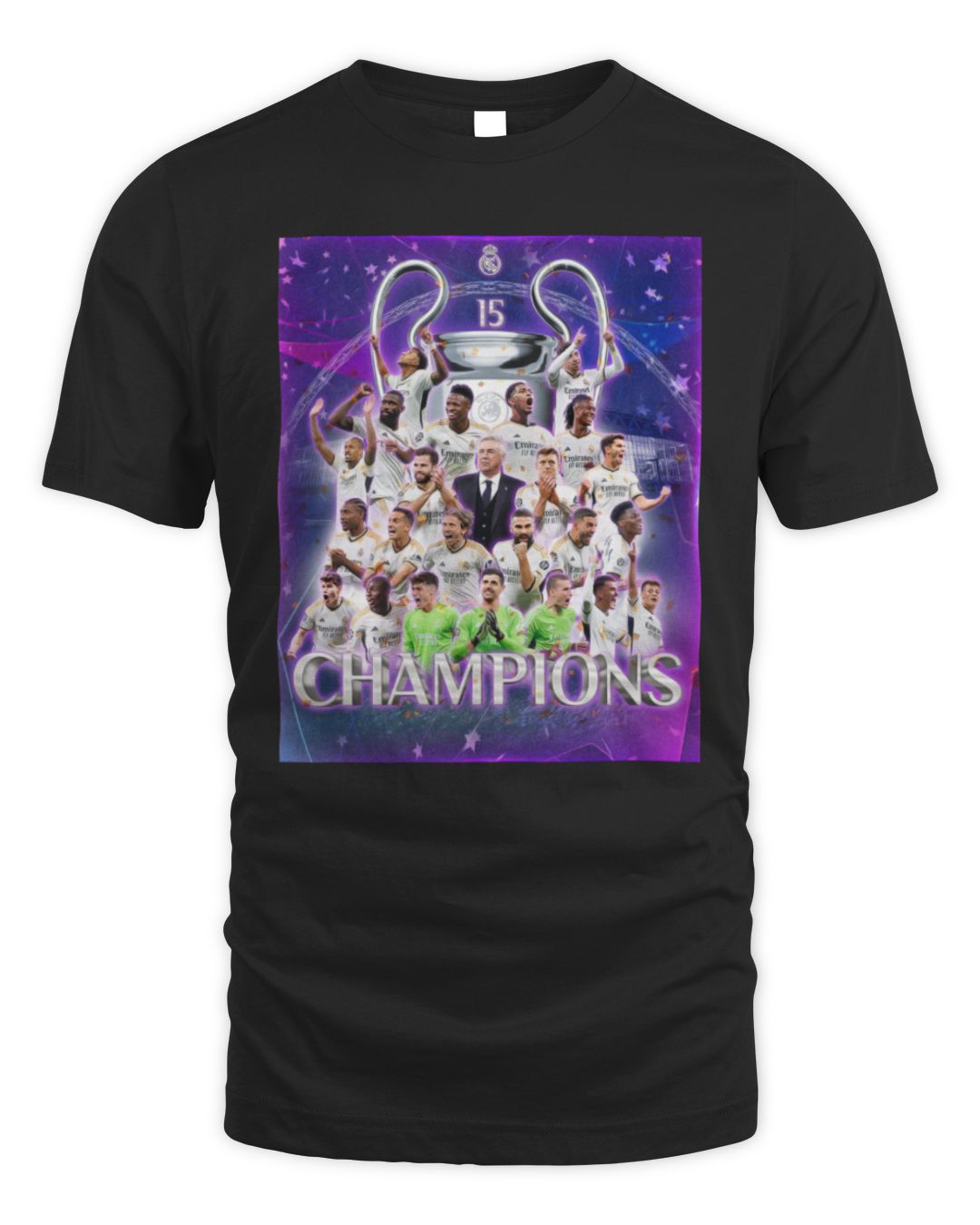 Real Madrid Cf 2024 Champ15ns De Europa Tee Poster | Ahoged