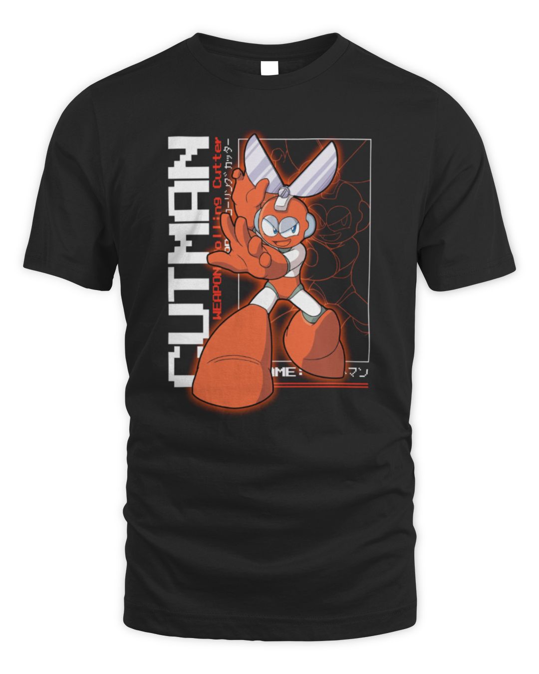 Nerds Merch Capcom Cutman Large Print 2024 Shirt