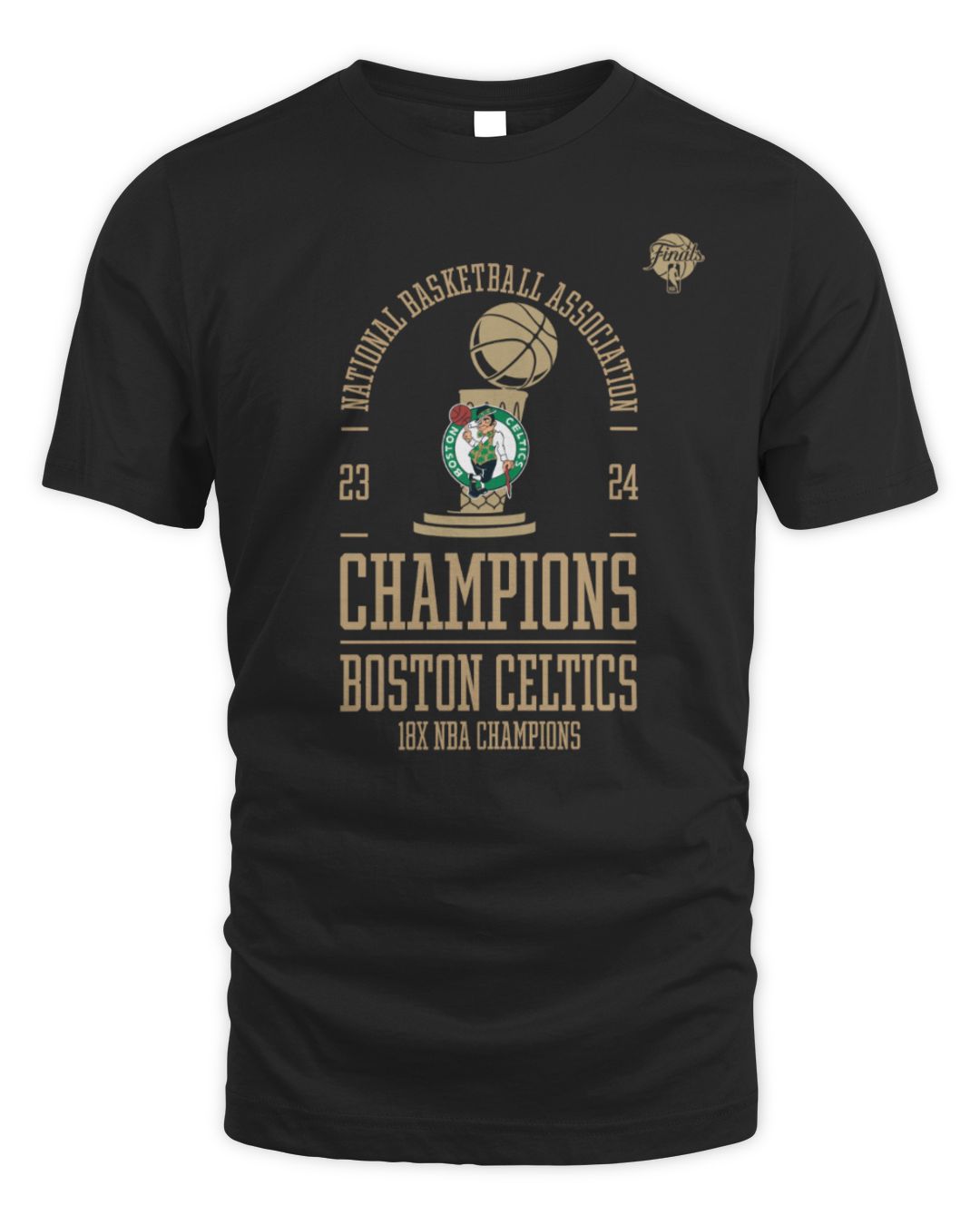 Boston Celtics 18-Time NBA Finals Champions Locker Room Shirt