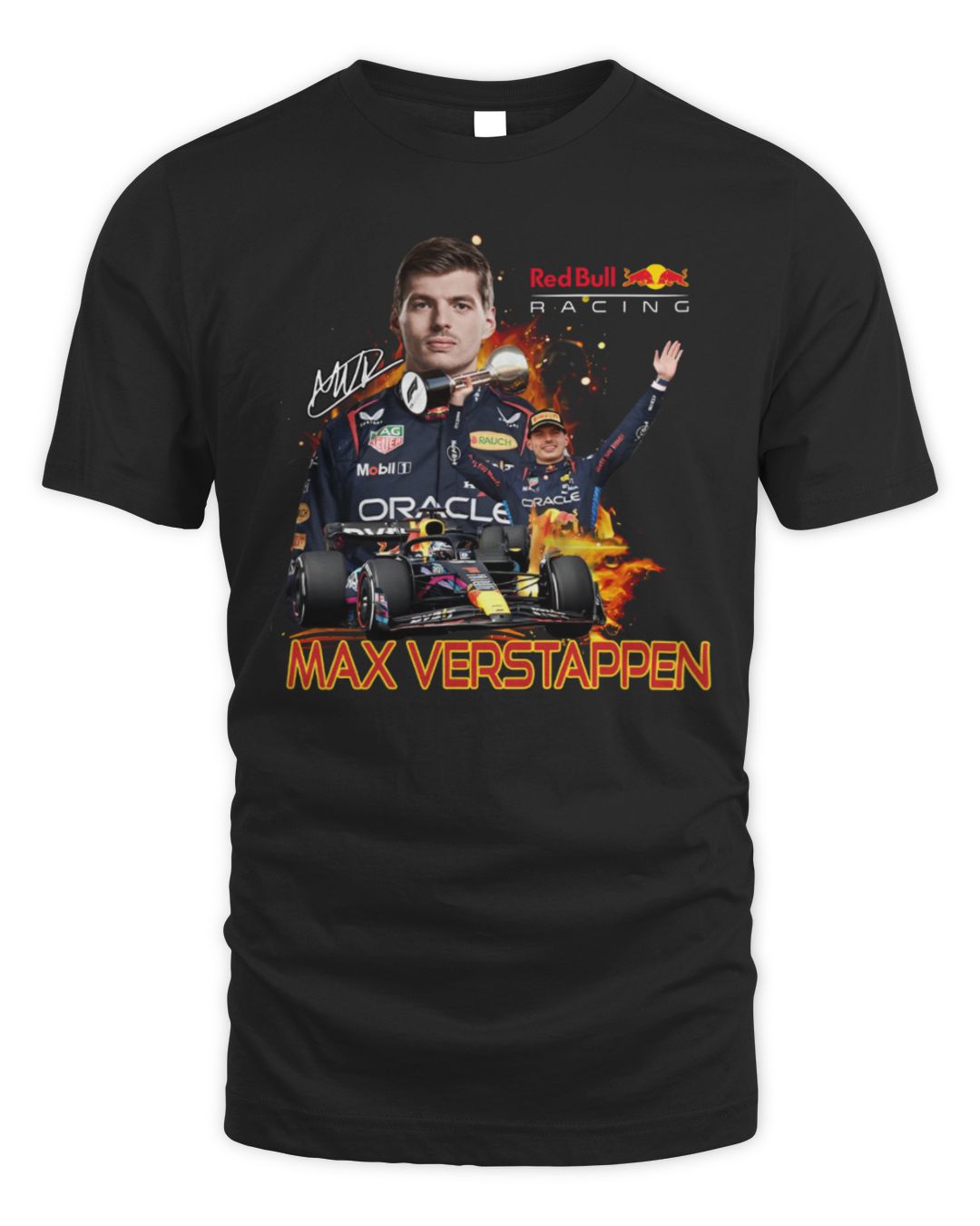 Max Verstappen F1 Signature Unisex Black