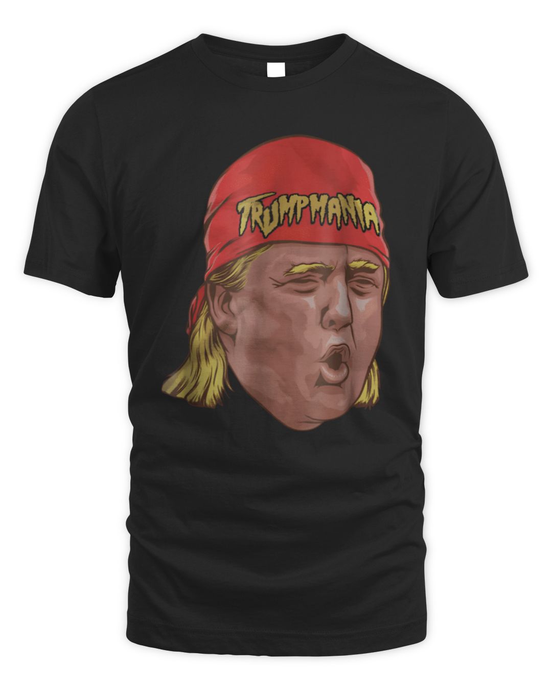 Hulk Hogan Trumpmania Wrestling Shirt Red
