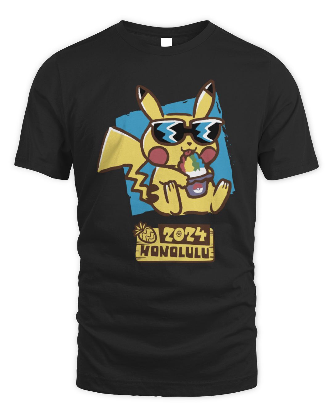 Pokémon World Championships Honolulu 2024 Pikachu Shirt
