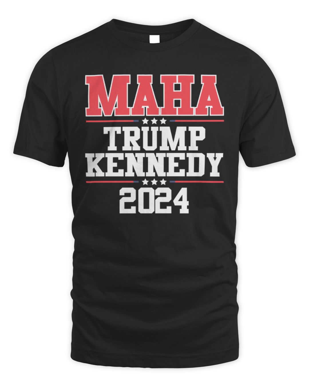 Official MAHA Trump Kennedy 2024 Tee Black