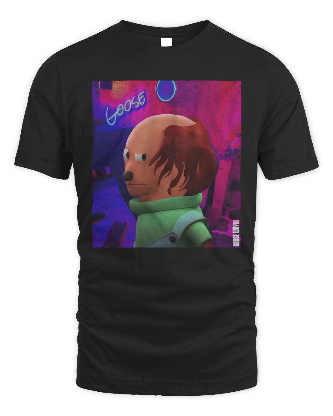 Goose Wayne Merch Side Eye Goose Wayne Tee