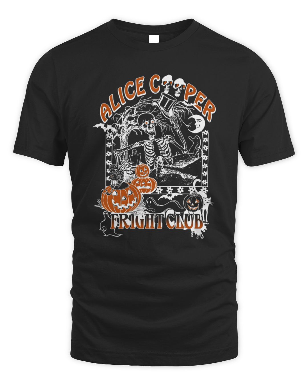 Alice Cooper Merch Fright Club Halloween 2024 Shirt