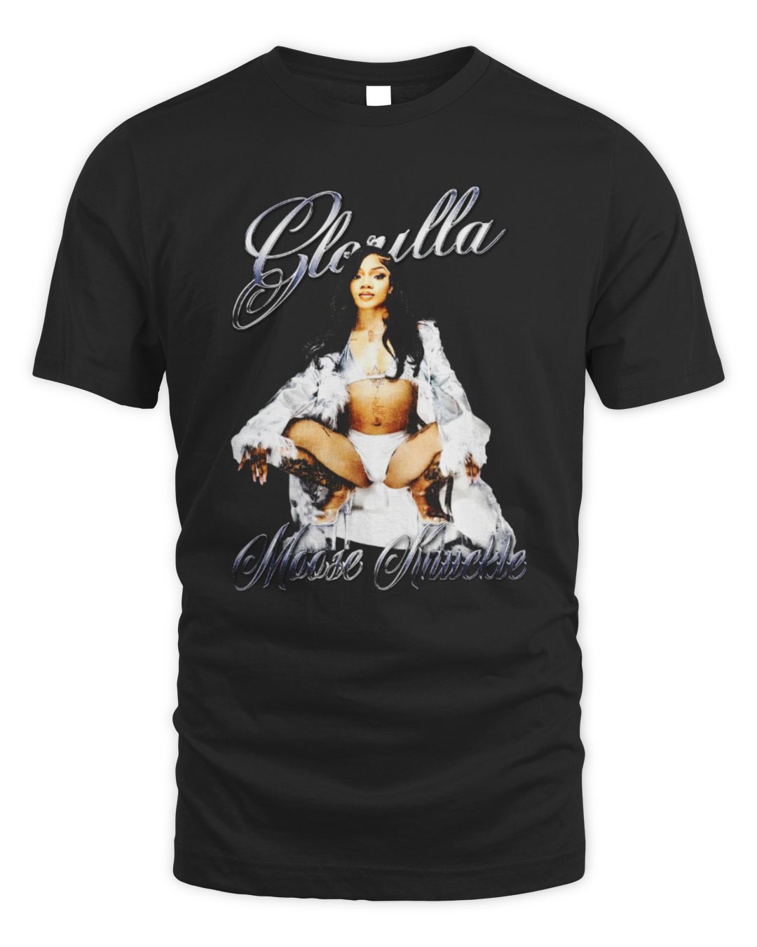 GloRilla Merch Glorious Moose Knuckle Shirt Black