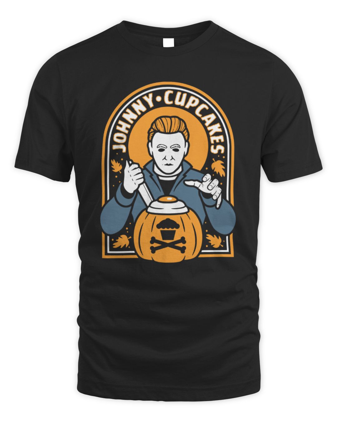 Johnny Cupcakes Merch Slasher Snacker 2024 Black T-Shirt | Ahoged