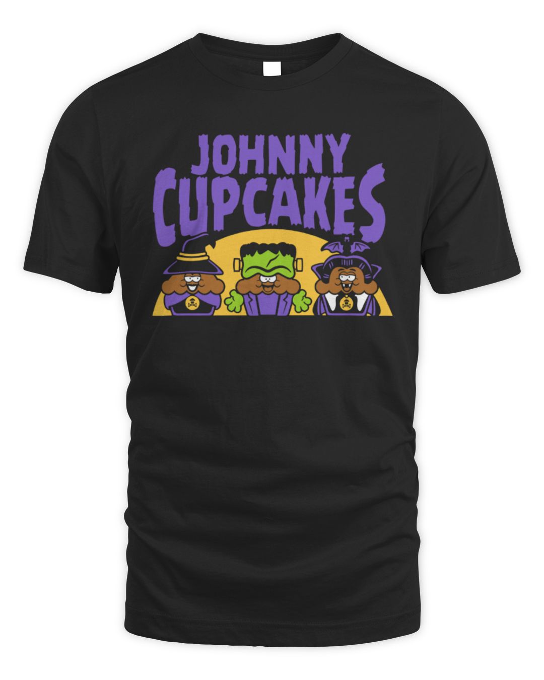 Johnny Cupcakes Merch Buddies 2024 Black T-Shirt
