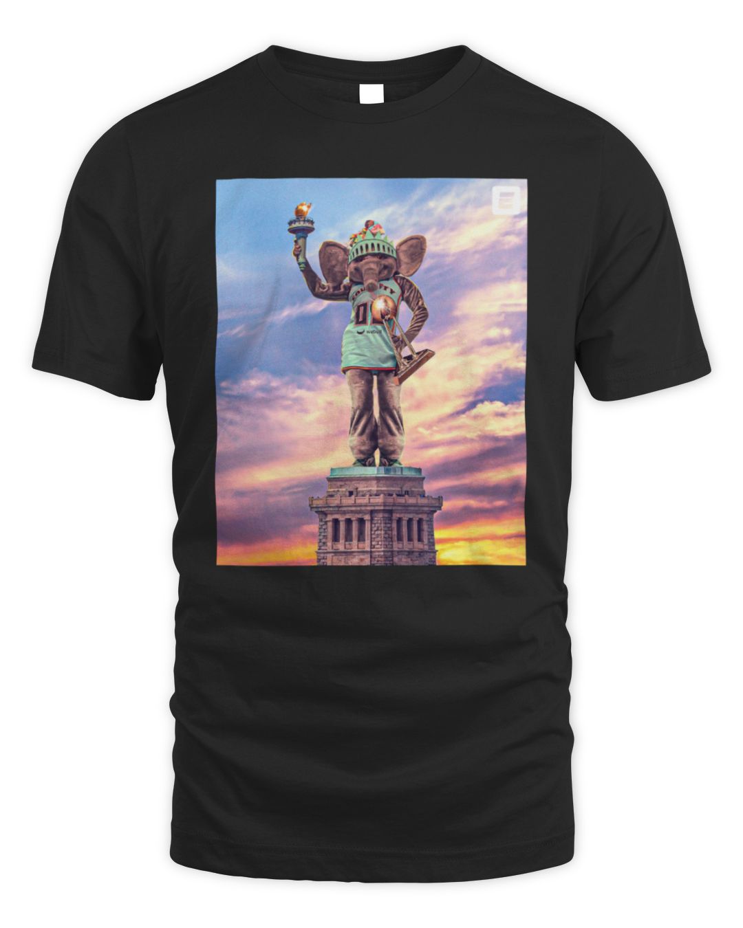 New York Liberty First Wnba Championship Mascot Poster 2024 Shirt