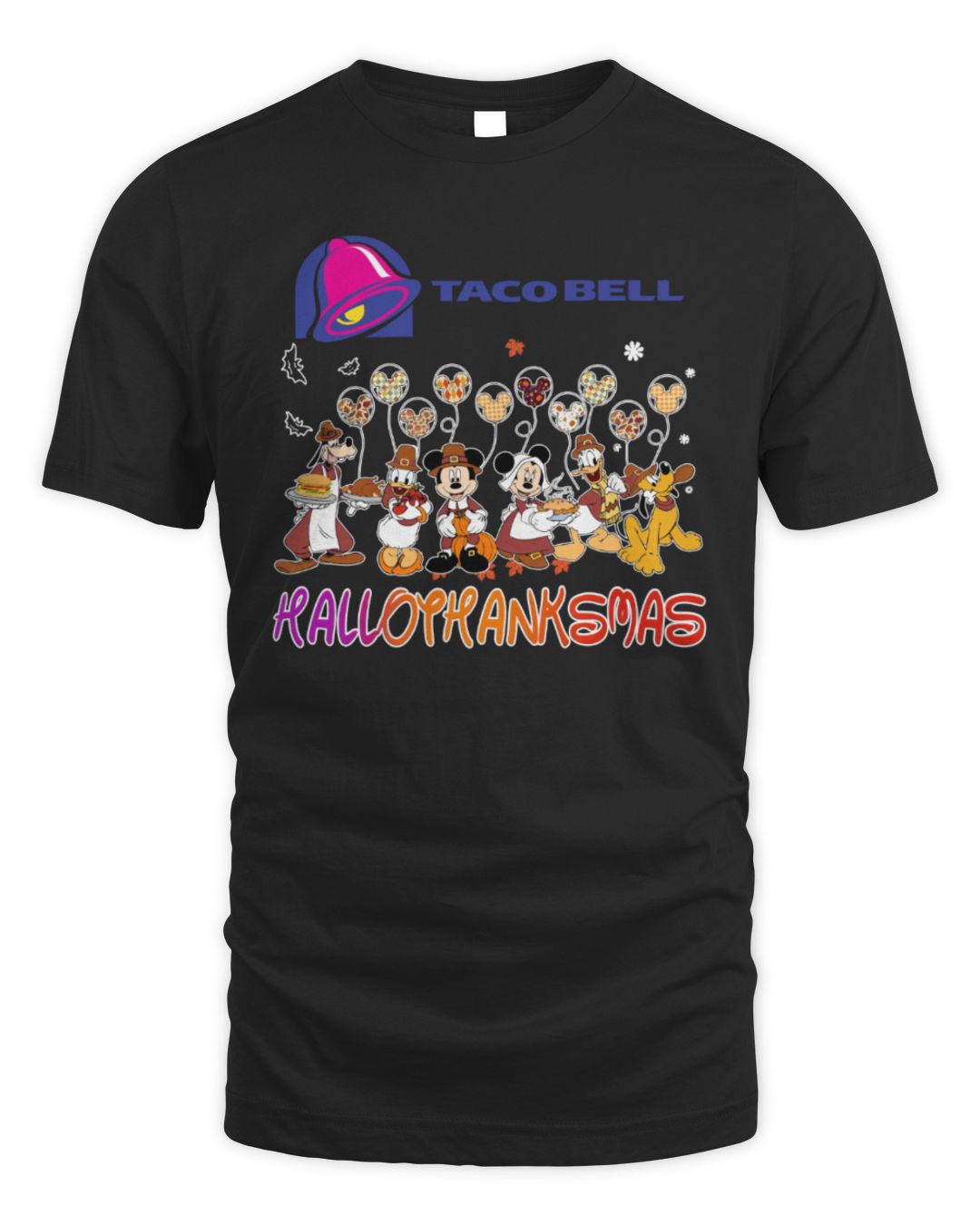 Mickey Mouse Taco Bell Hallothanksmas 2024 T Shirt
