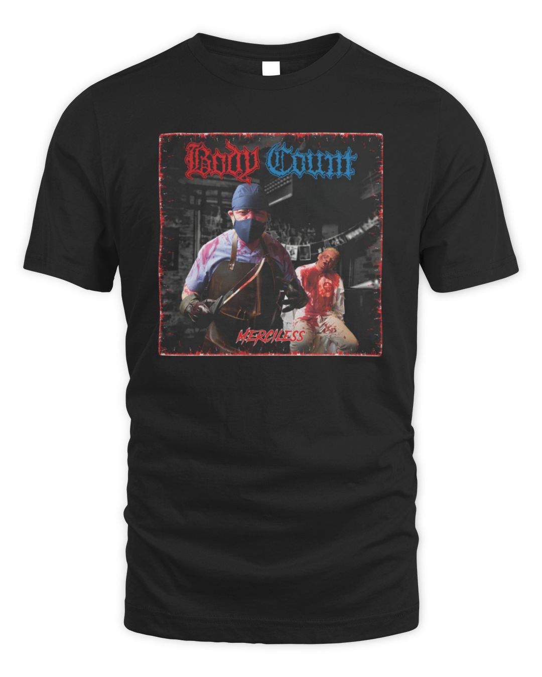 Body Count Merch Merciless Album Shirt