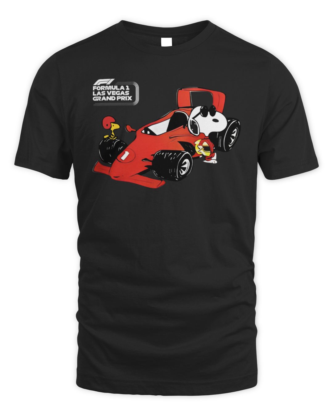 Snoopy X F1 Formula Las Vegas 2024 Shirt | Ahoged