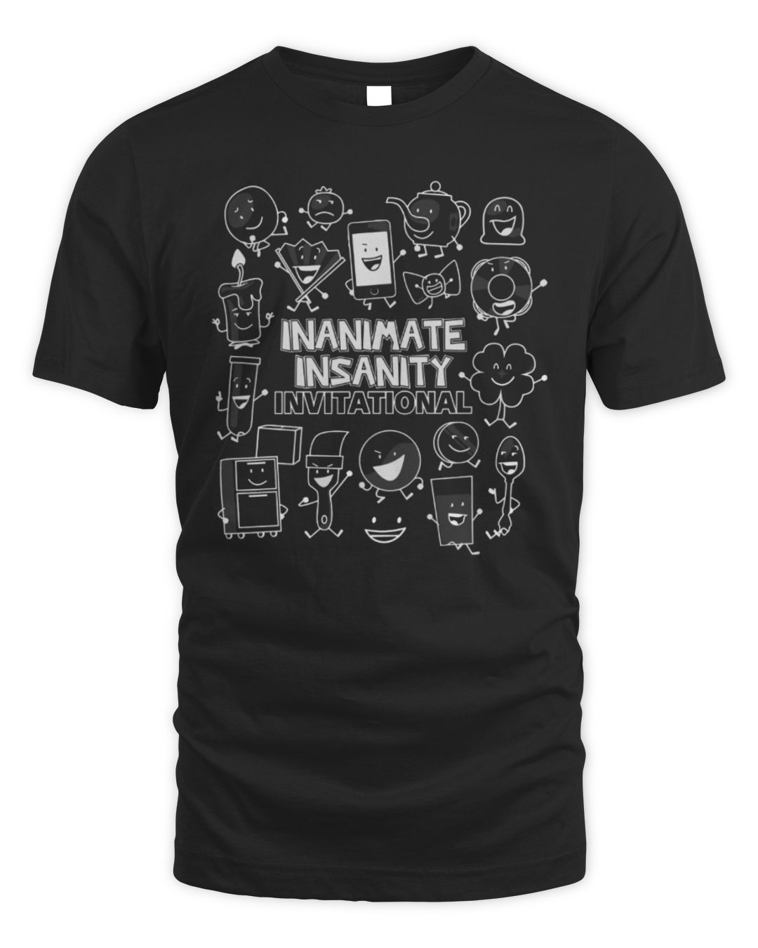 Inanimate Insanity Black & White T-Shirt