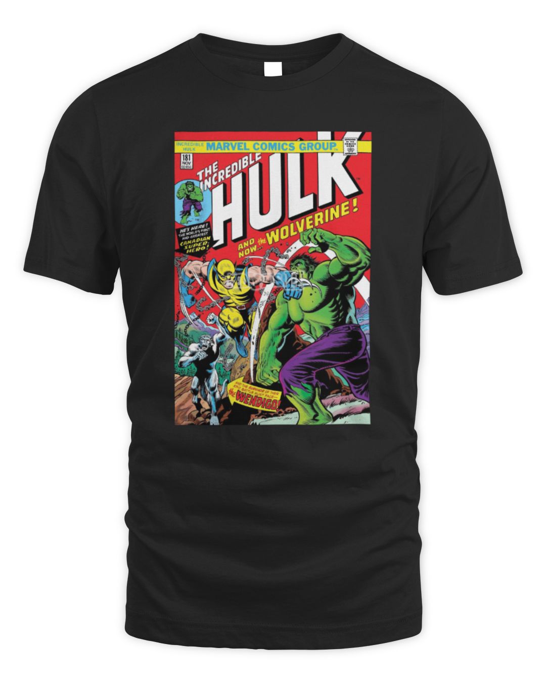 The Incredible Hulk Issue #181 Cartoon Photo Shirt Hoodie