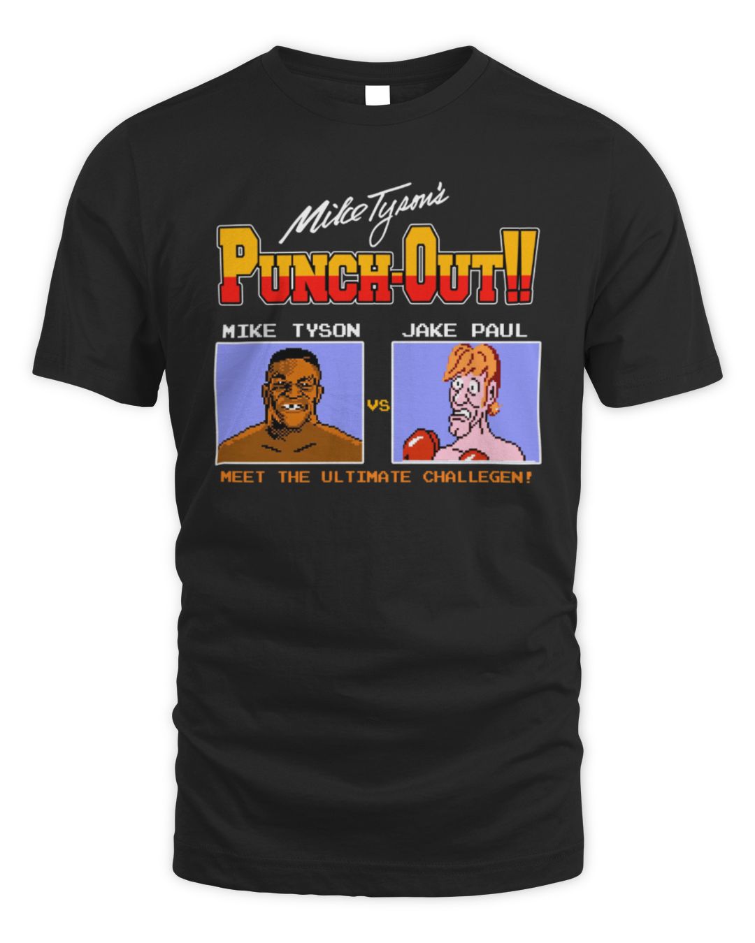 Mike Tyson Vs Jake Paul Punch Out 2024 Shirt