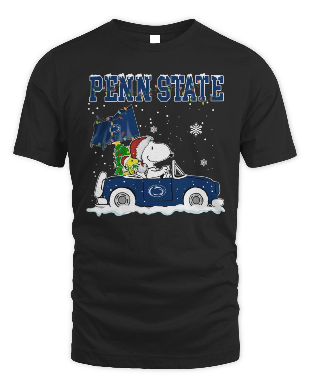 Penn State Nittany Lions Snoopy And Woodstock Driving Car Cute Snoopy ...