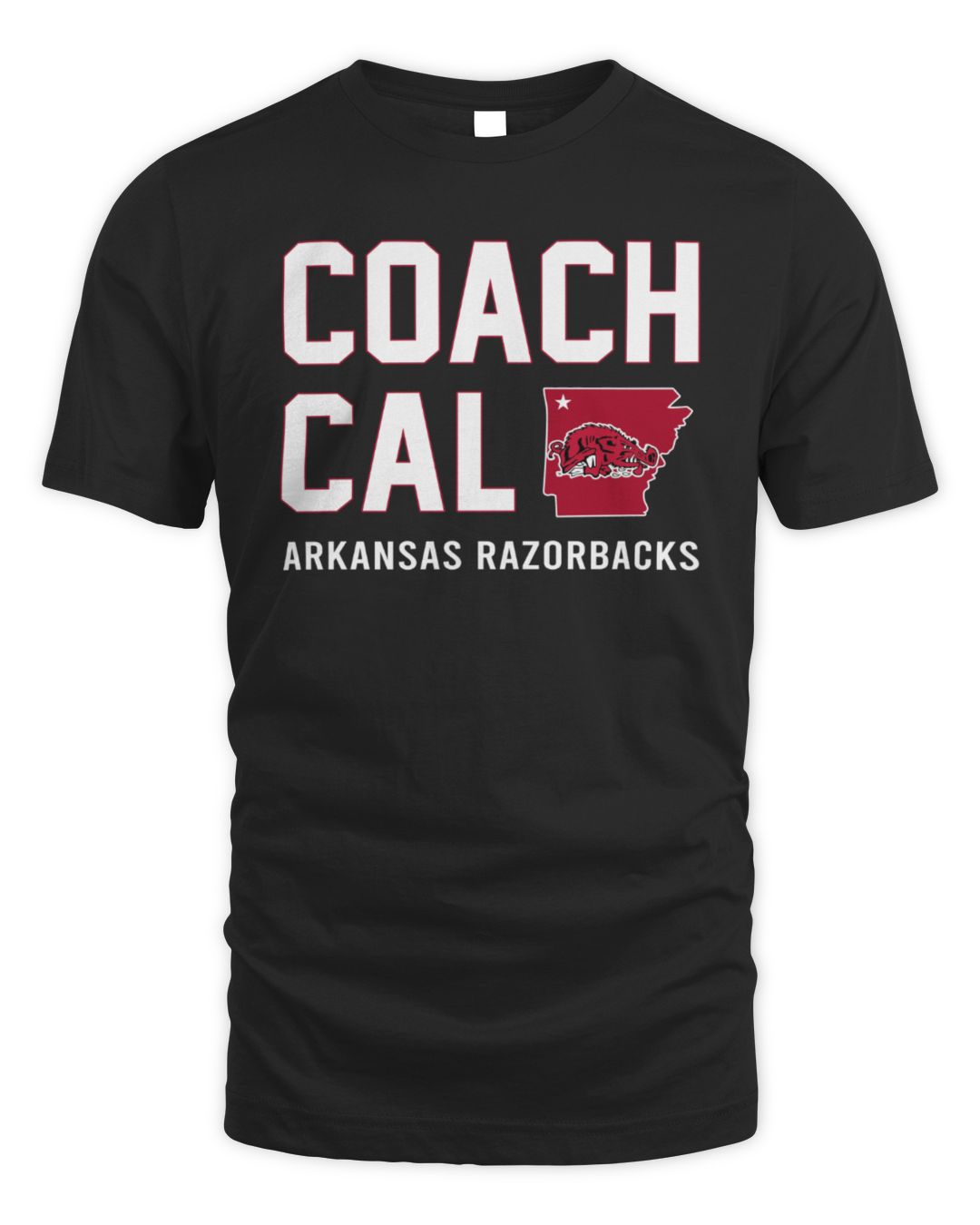 Official Arkansas Razorback 2024 Coach Cal Coach Logo Hoodie