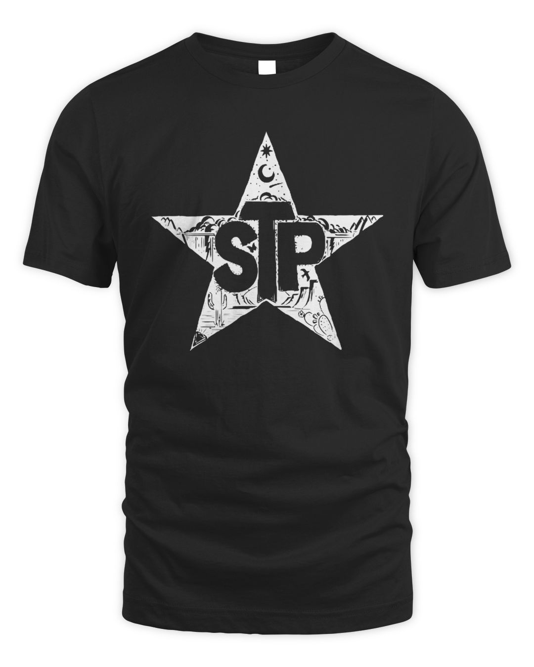 Official Stone Temple Pilots Merch Desert Star T Shirt