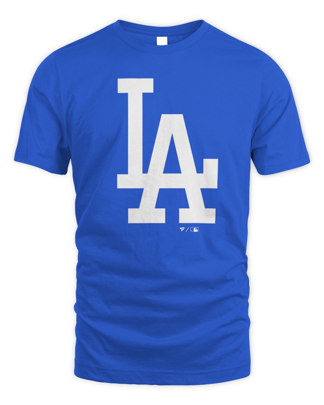 Los Angeles Dodgers Logo Father's Day #1 Dad T-Shirt Royal