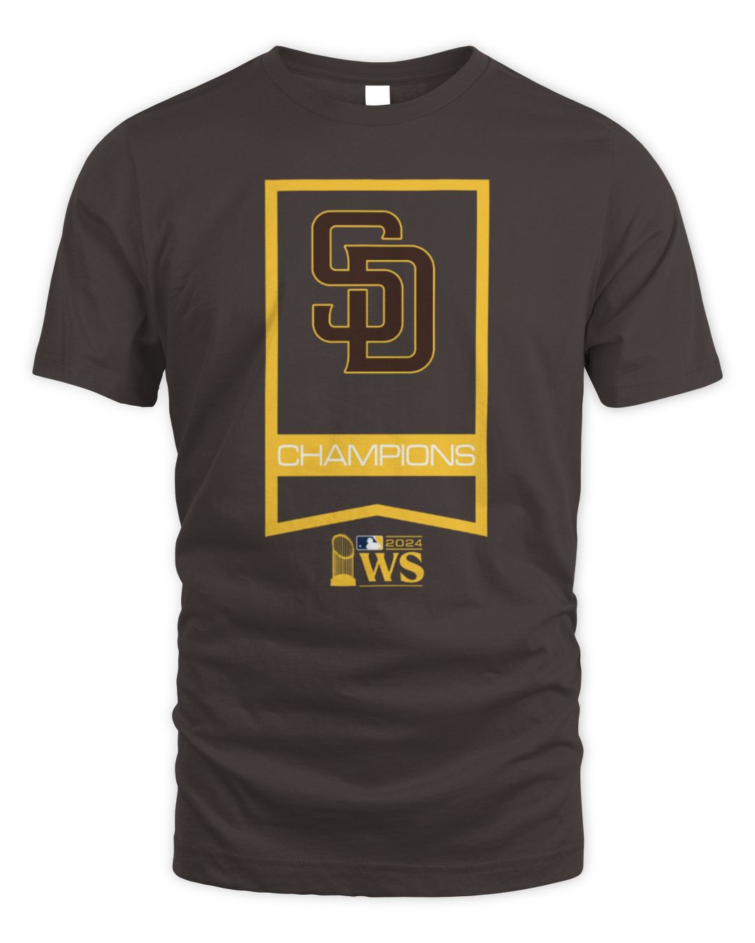 San Diego Padres 2024 Ws Champs Banner Tee