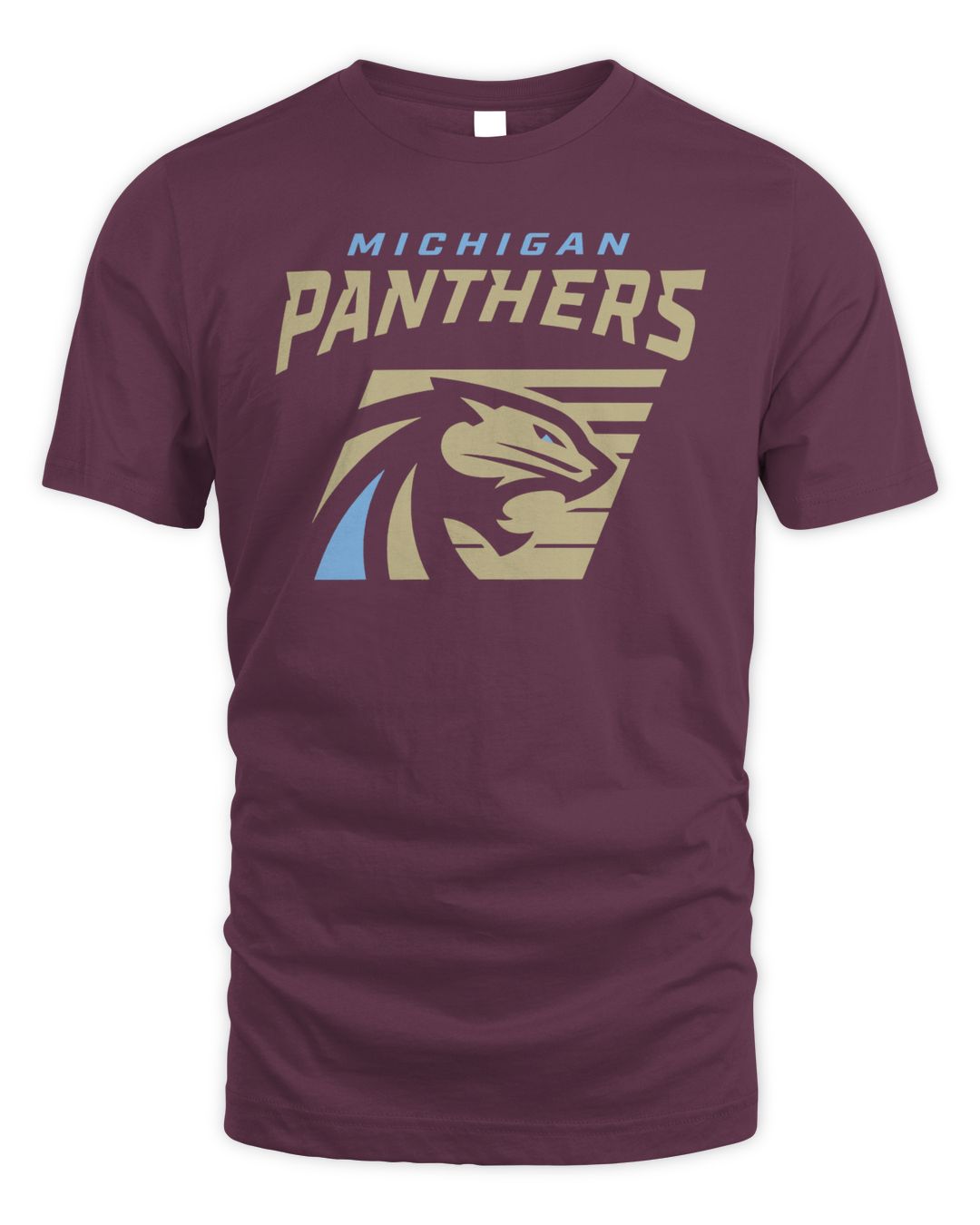 2024 Michigan Panthers Schedule UFL Logo T-Shirt