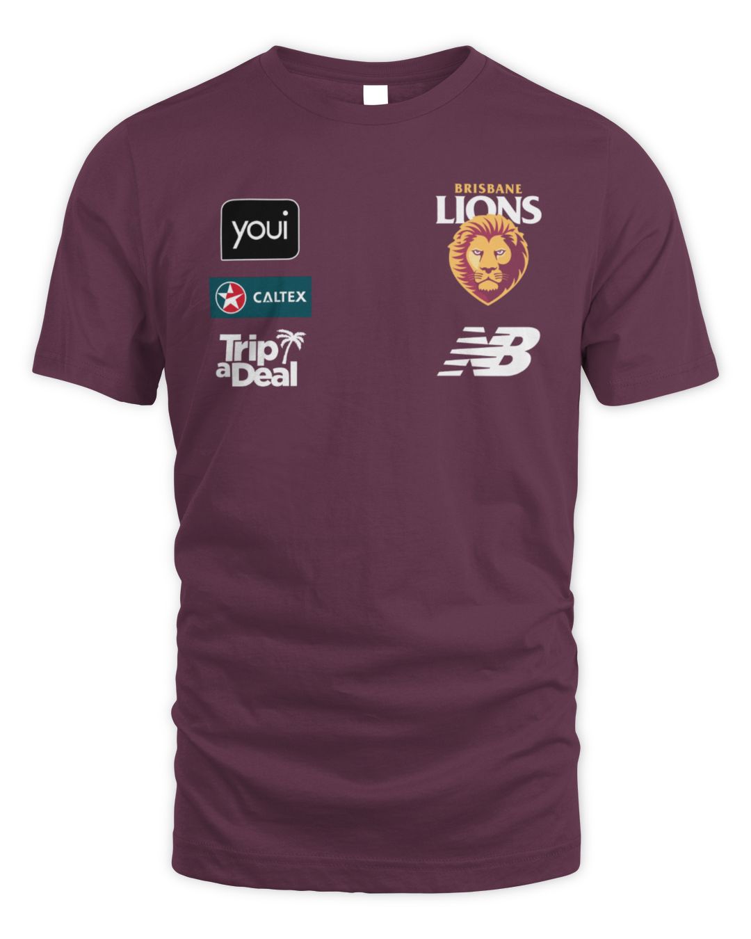 Official AFL Merch Brisbane Lions Team 2024 Shirt | Ahoged