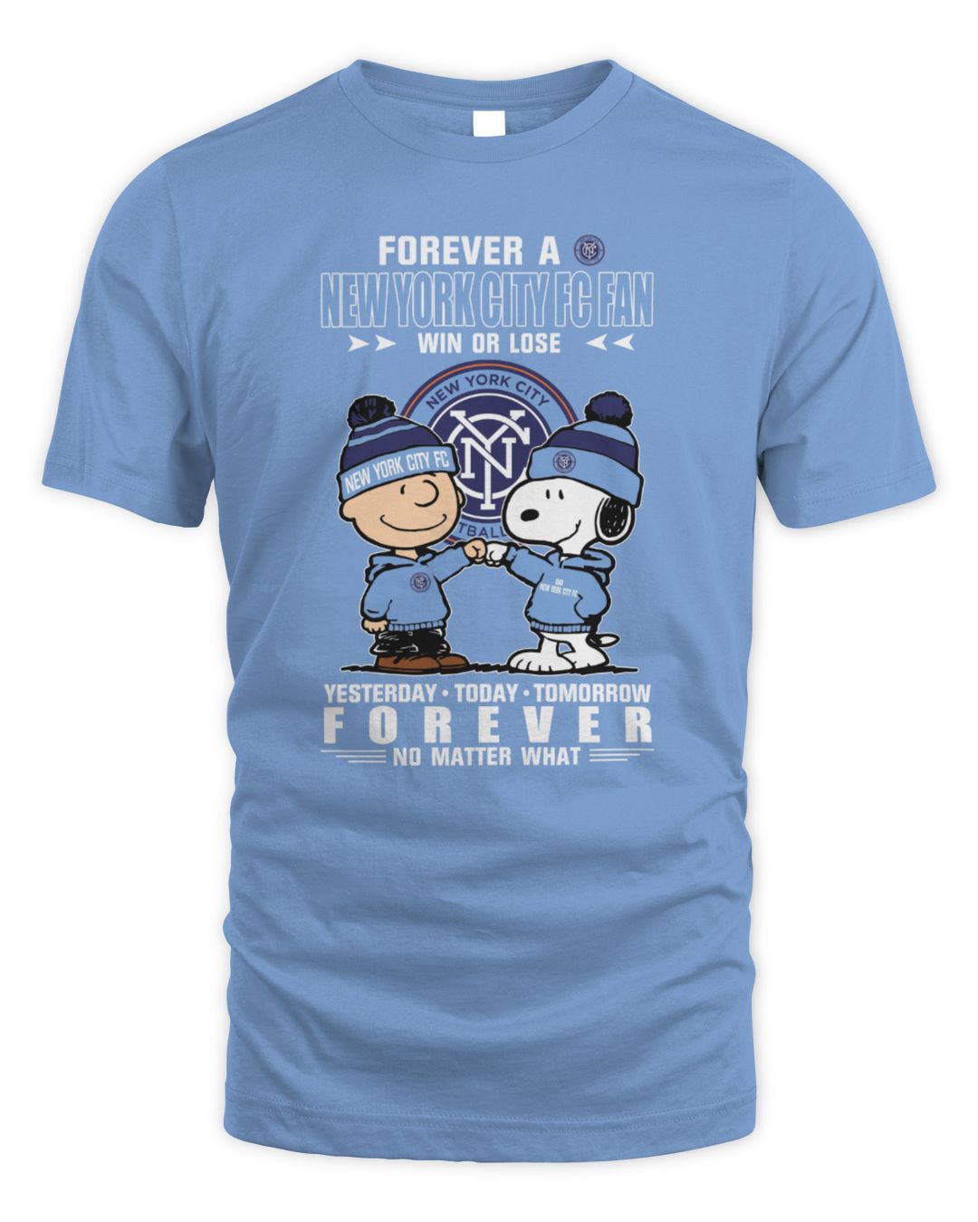 Charlie Brown High Fight Snoopy Forever A New York City FC Fan Win Or ...