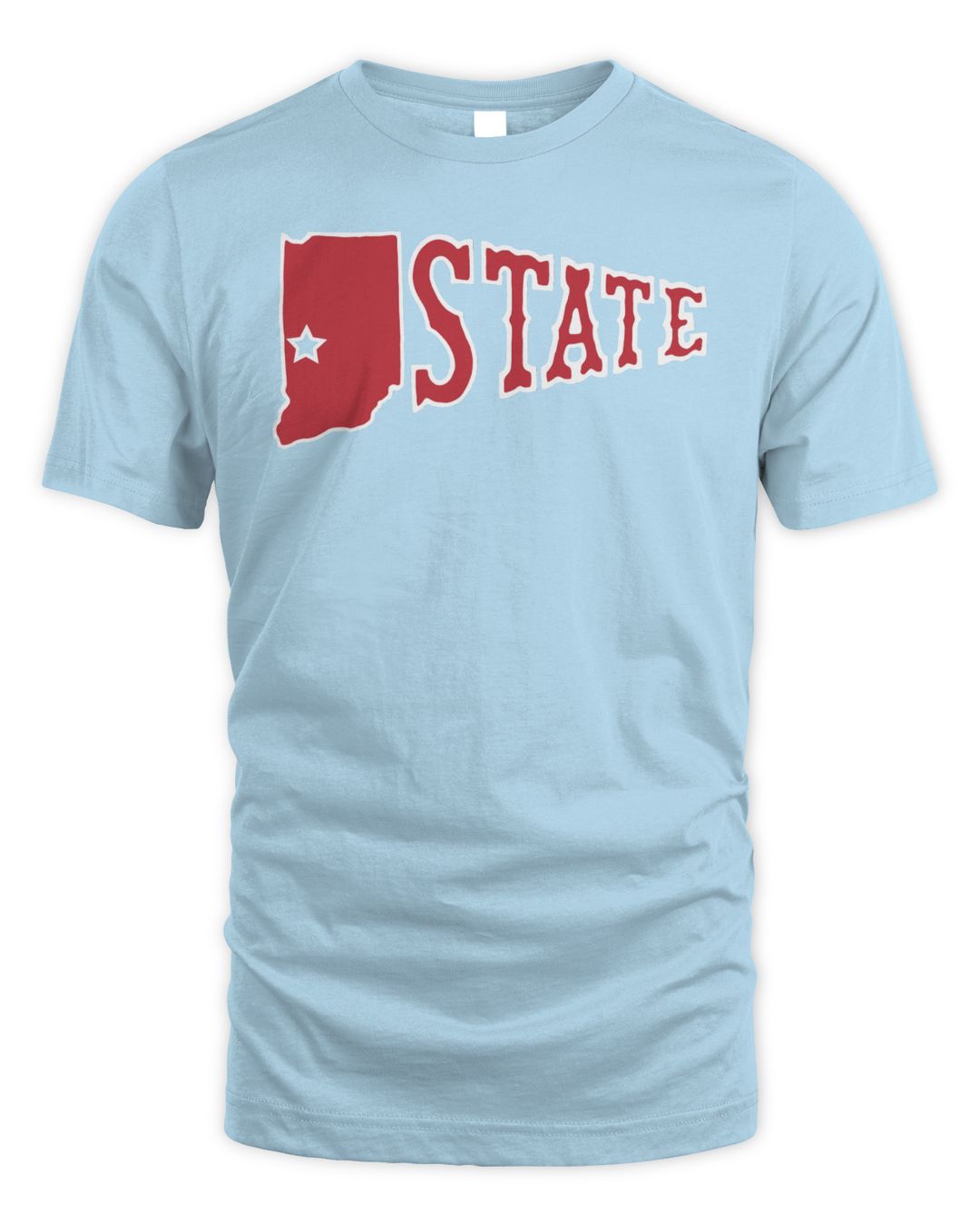 Indiana State Baseball Logo Blue Tee | Ahoged