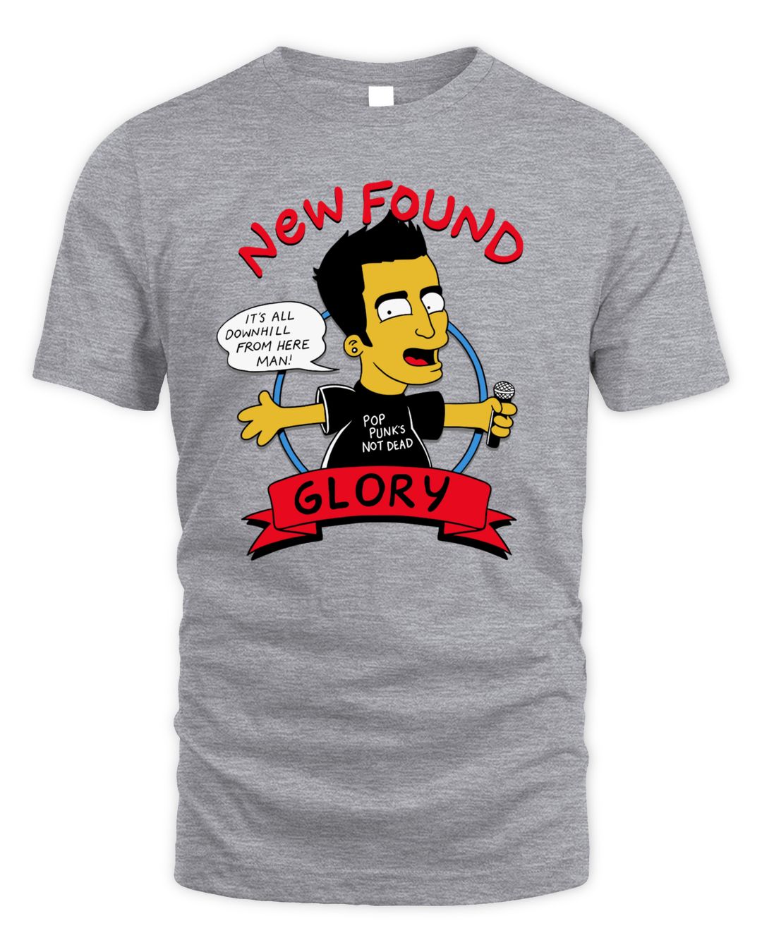 Official New Found Glory Merch Store Jordan Simpson Tee